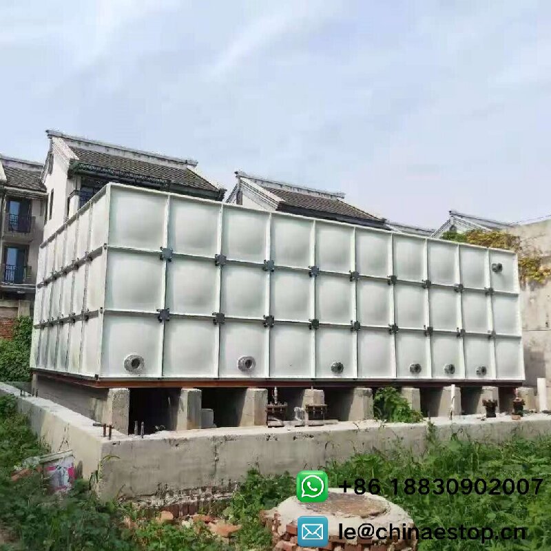 GRP and FRP Water Tank Project